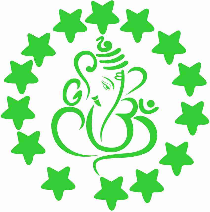 Radium Stickers Ganesh