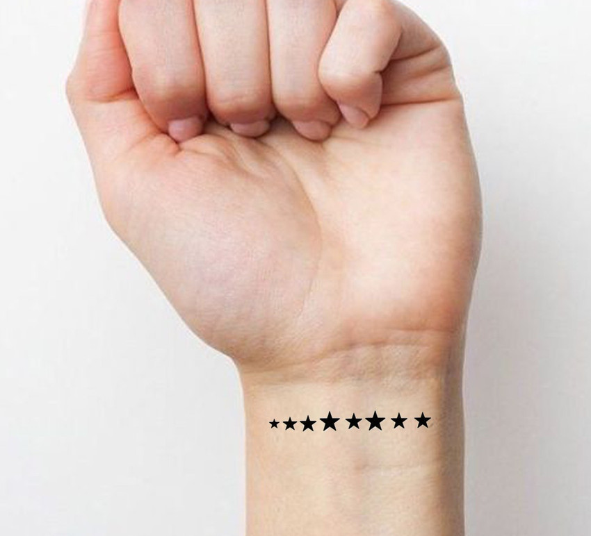 Tattoo Stars On Arm For Girls