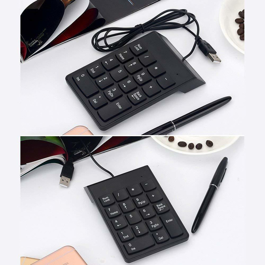 Bluetooth 30 Wireless Numeric Keypad Numpad 18 Keys Mini Macally