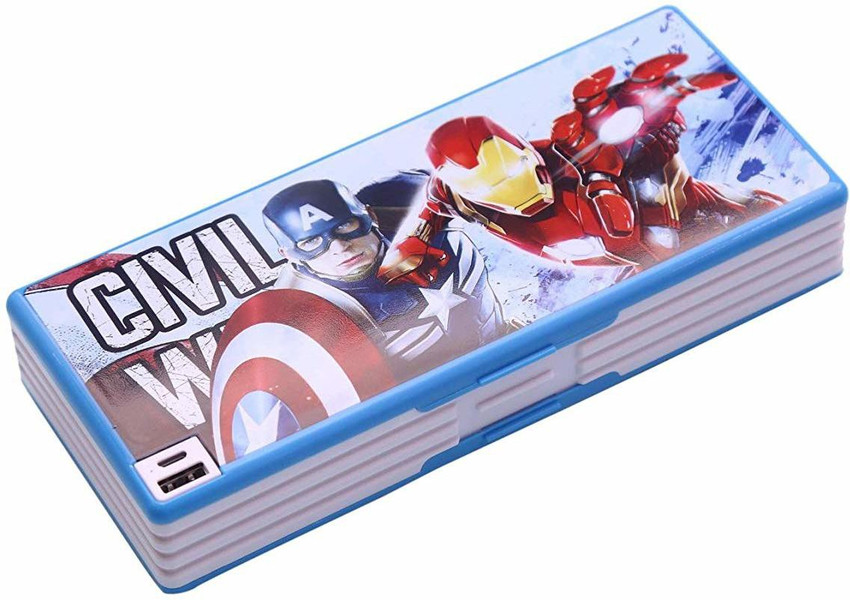 Flipkart Priceless Deals USB and Fan Pencil box for Boys USB and Fan Pencil box for Boys Art Plastic Pencil Box Box