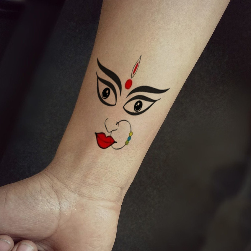 Goddess Durga Tattoos