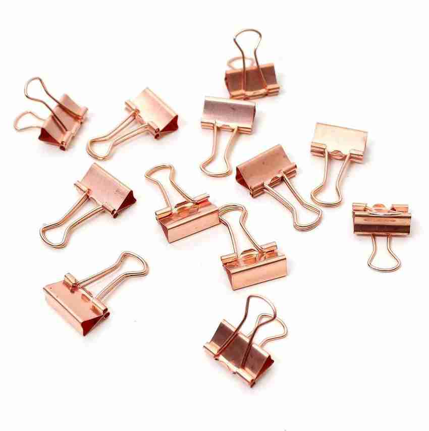 Binder clips copper store