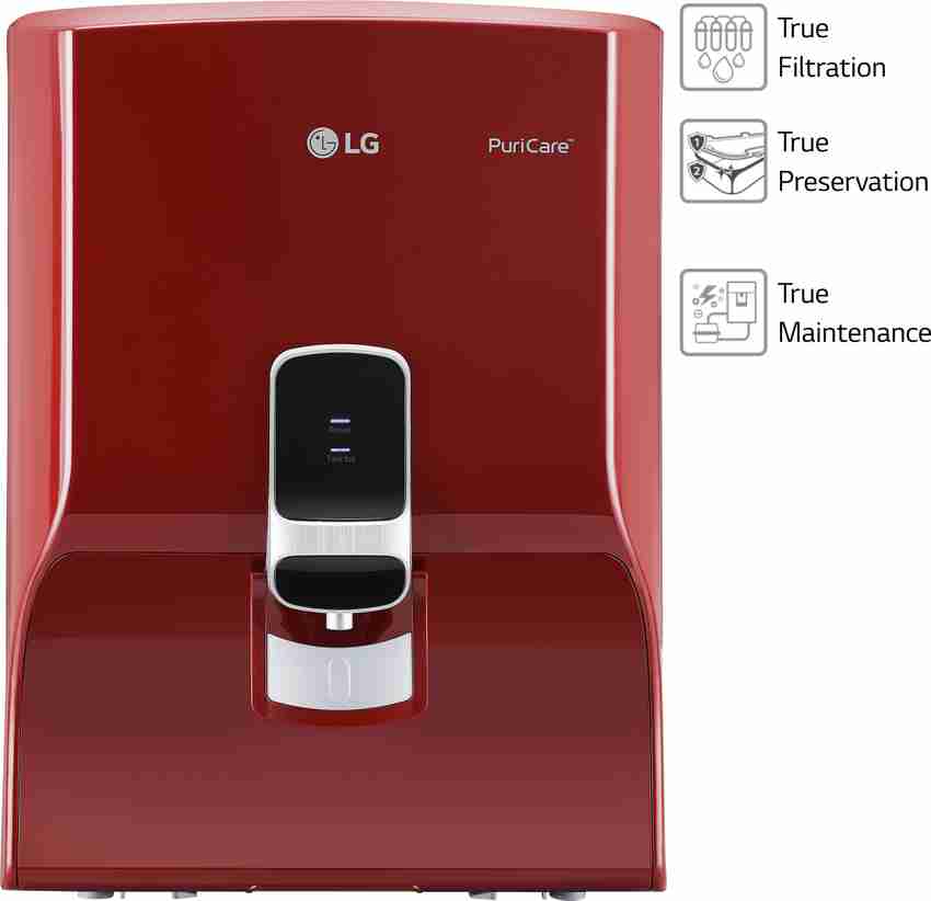 LG WW130NP 8 L RO Water Purifier With Dual Protection Stainless Steel Tank Wall Mount LG Flipkart