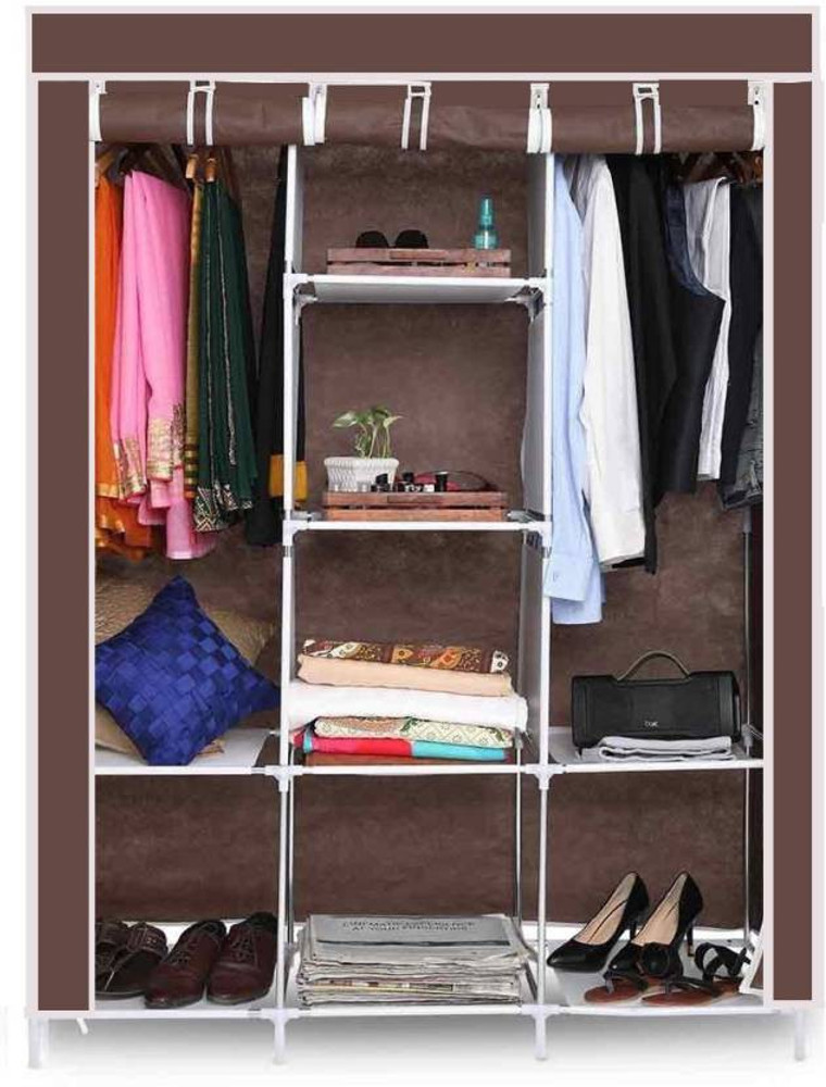 Home Reserve PP Collapsible Wardrobe Price in India Buy Home Reserve PP Collapsible Wardrobe online at Flipkart