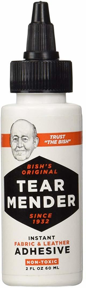 Tear mender adhesive store