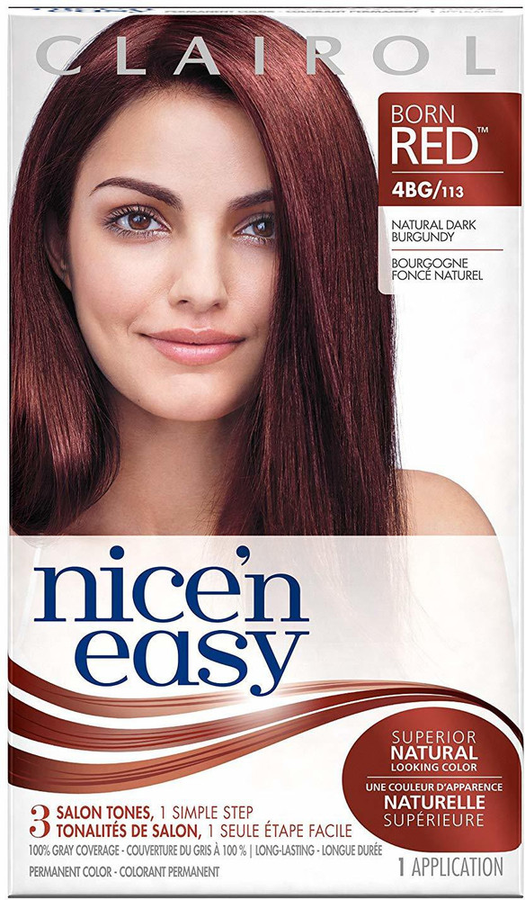 Natural Dark Red Hair Color