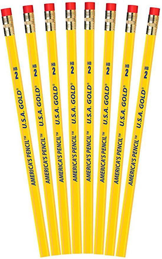 Flipkart The Board Dudes Write Dudes Usa Gold Classic Wood Pencils 8 Count Cnv15 Cat 397128 Pencil