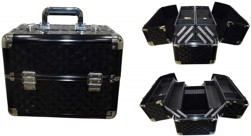 Black Metal Makeup Kit | Saubhaya Makeup