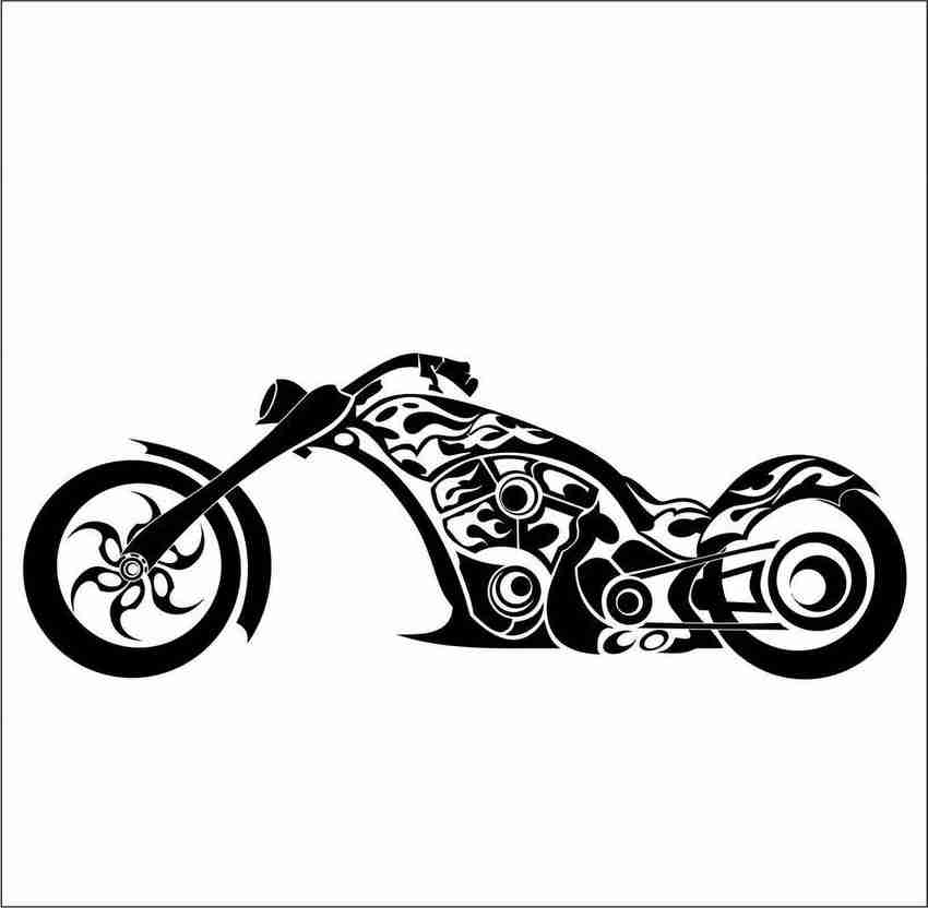 Stickers Design For Black Bikes