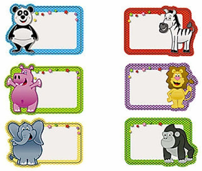 Animal Name Tags For Kids