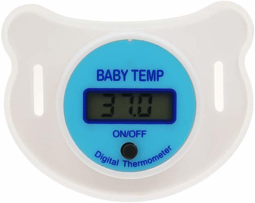 MB Baby Pacifier Thermometer Portable LCD Digital with Protective Storage Cover Safety Health Care Mouth Nipple Thermometer Baby Thermometer Price in India Buy MB Baby Pacifier Thermometer Portable LC...