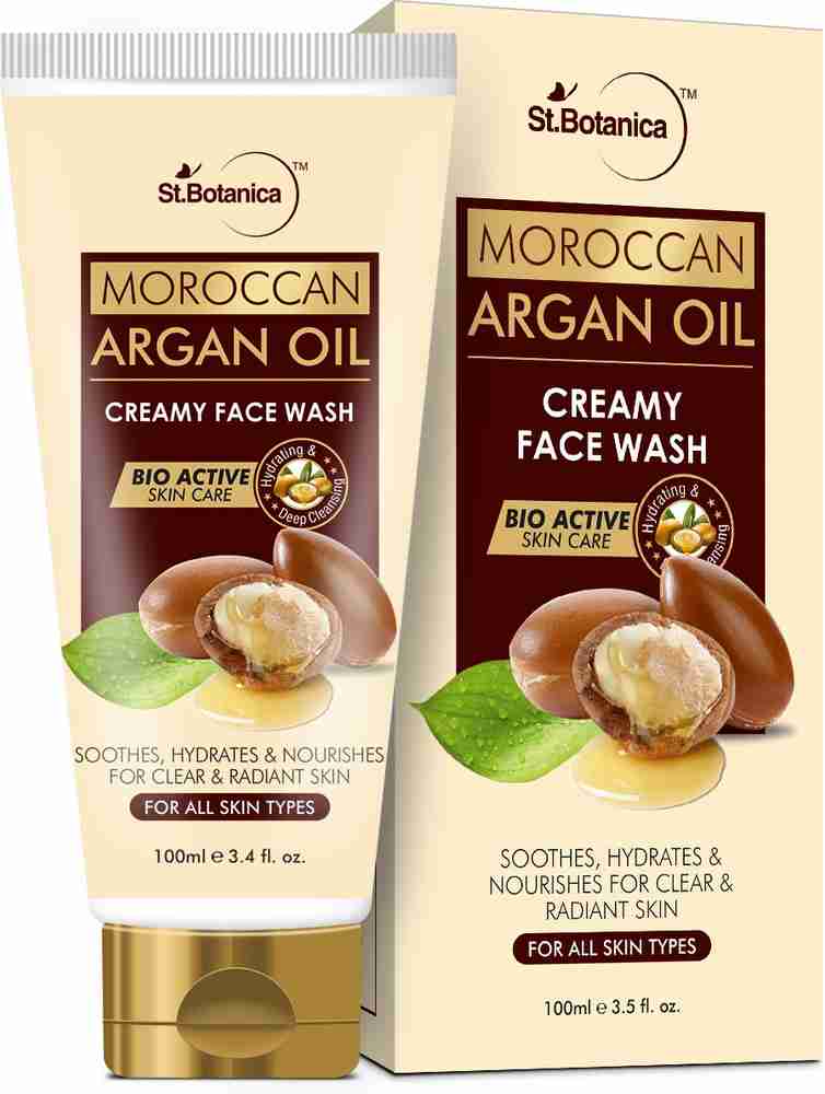 Argan oil face cleanser store
