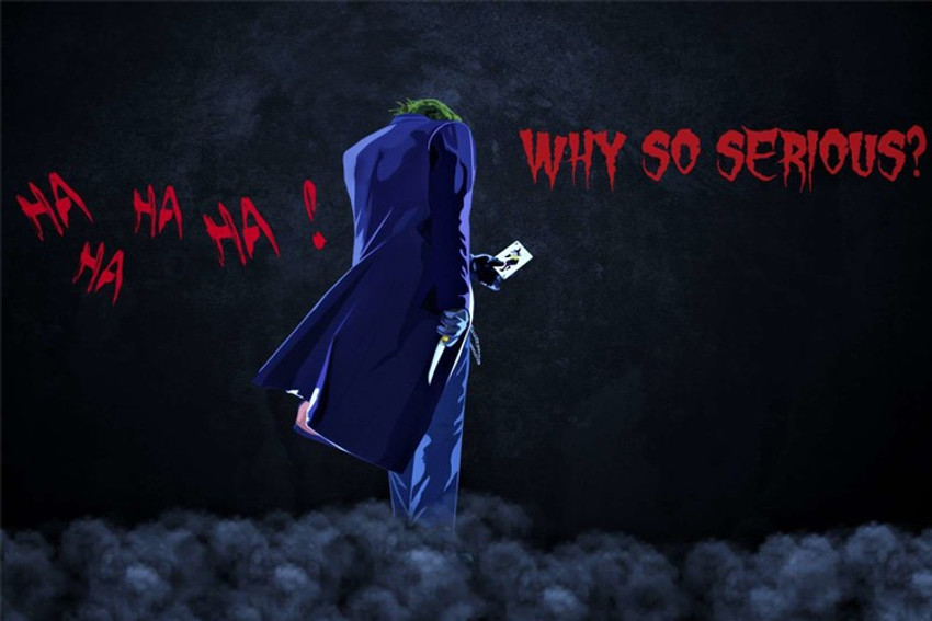 Joker Why So Serious Wallpaper