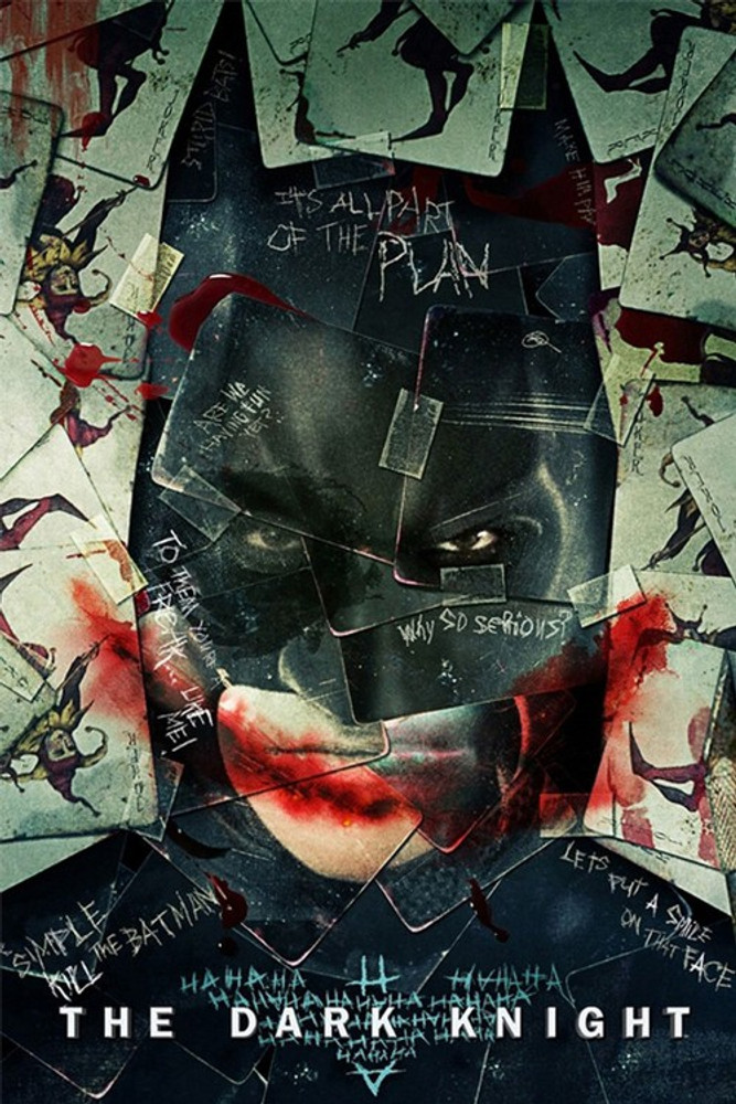 Joker Dark Knight Smile