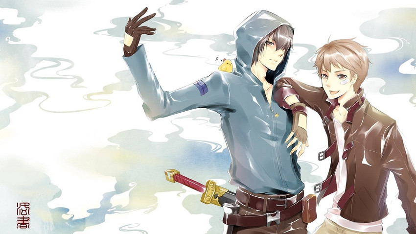 Cool Anime Guys With Guns