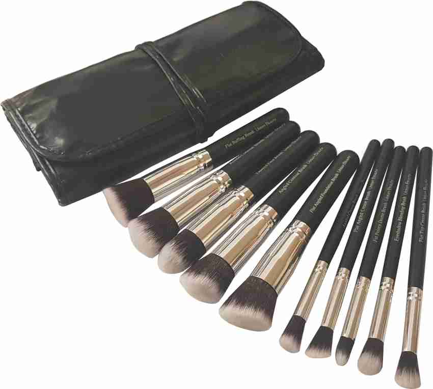 Beaute Basics 10 Piece Makeup Brush Set Review | Saubhaya Makeup
