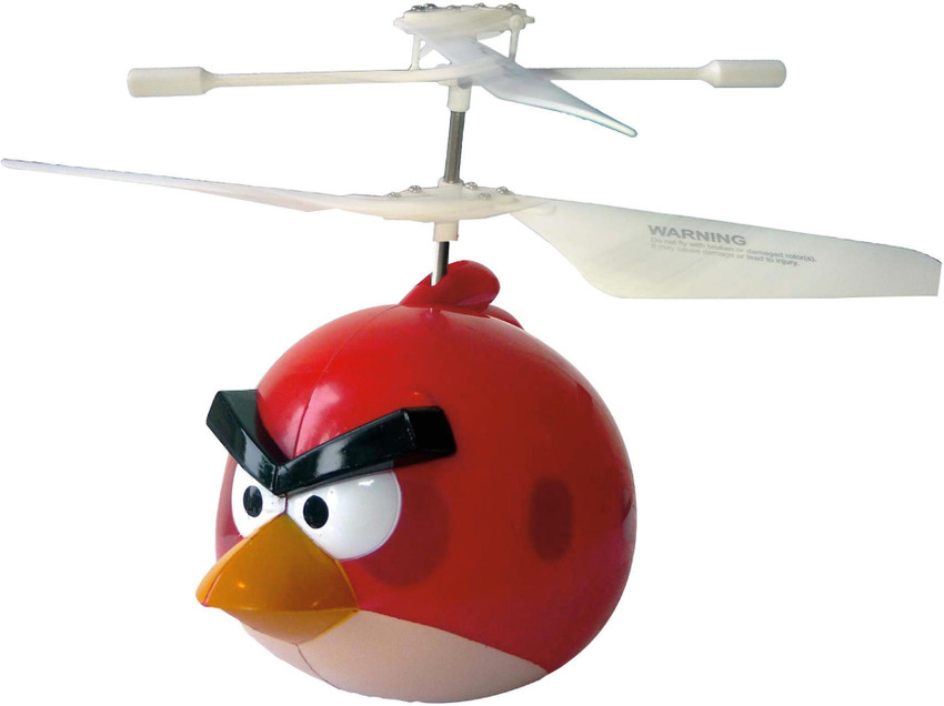 Red Angry Bird Flying