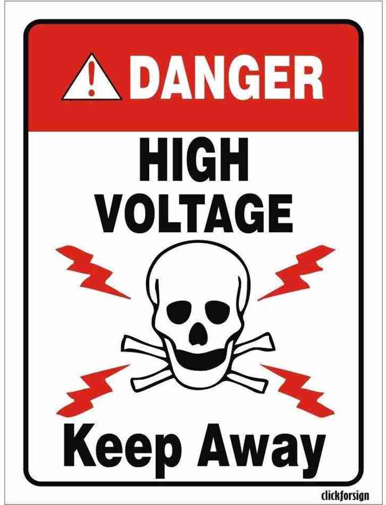 Danger High Voltage Keep Away Danger High Voltage Keep Away