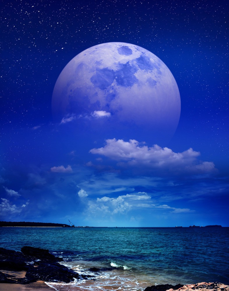 Night Moon Wallpaper With Quotes