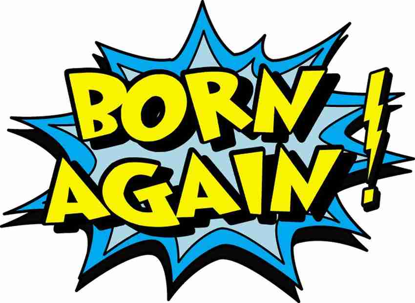 Born Again Christian Poster