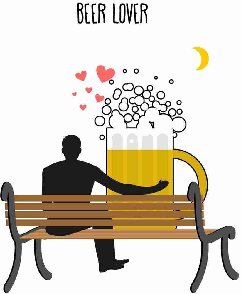 Beer And Love Quotes Heart Love Beer Icon Simple Color With Outline