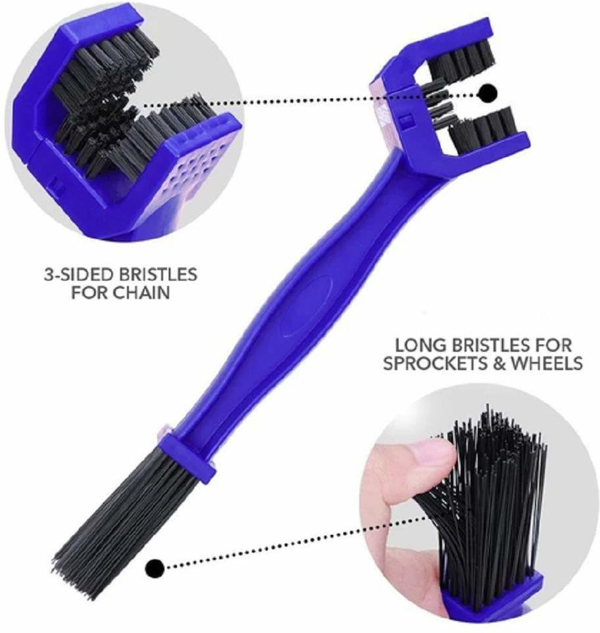 Bike chain cleaner brush store