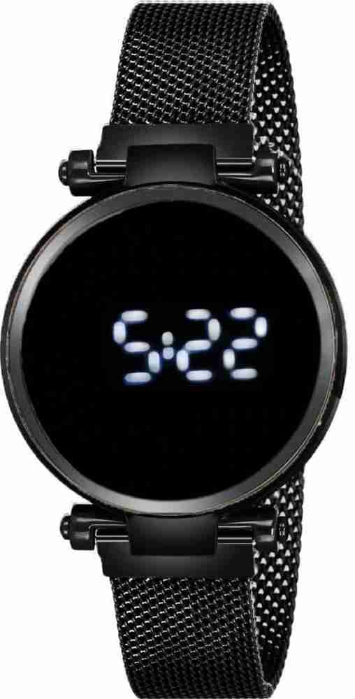 Led Watch Black Touch