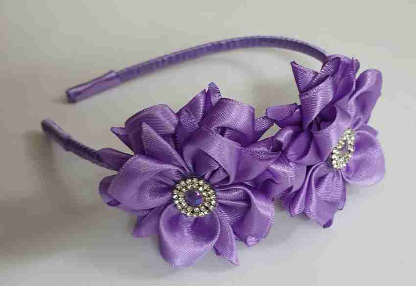 Belleza Crafting with Creativity Purple Flower Hairband Headband FH2 Pack of 1 Hair Band Price in India Buy Belleza Crafting with Creativity Purple Flower Hairband Headband FH2 Pack of 1 Hair Band onl...