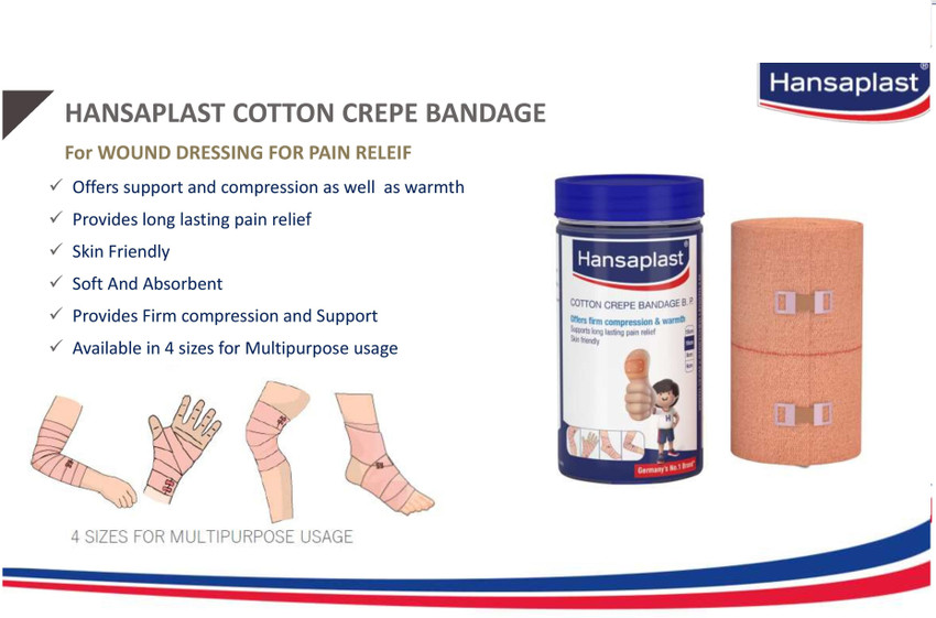 Crepe Bandage Sizes
