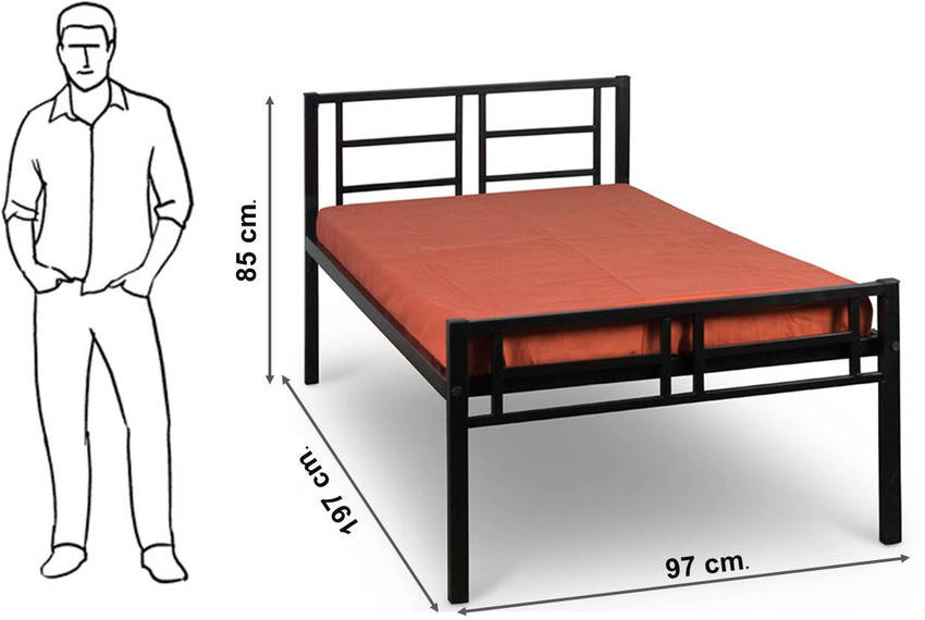 Delite Kom Hulk Metal Single Bed Price in India Buy Delite Kom Hulk Metal Single Bed online at Flipkart