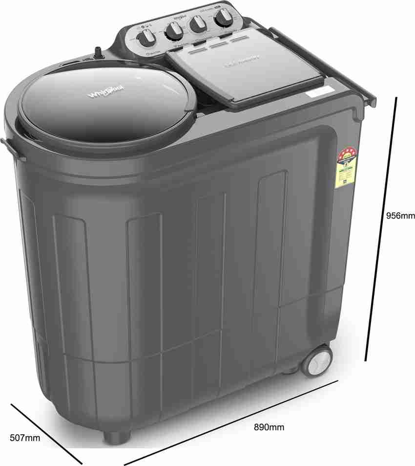 Whirlpool 8 Kg Semi Automatic Top Load Washing Machine Whirlpool 8kg 5