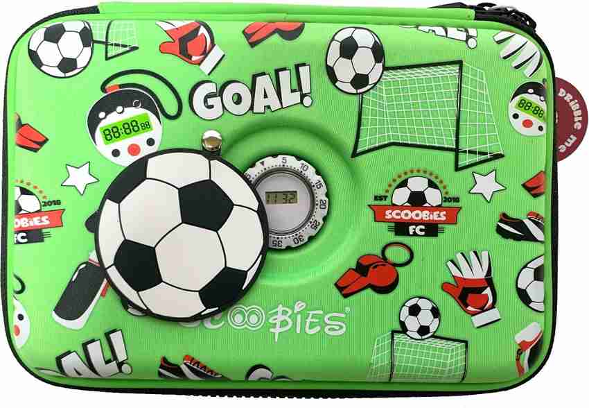 Pencil Drawn Soccer Goal Box
