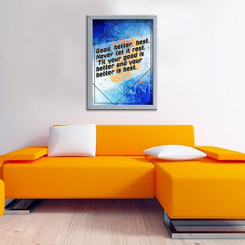 Good Better Best Never Let It Rest Poster