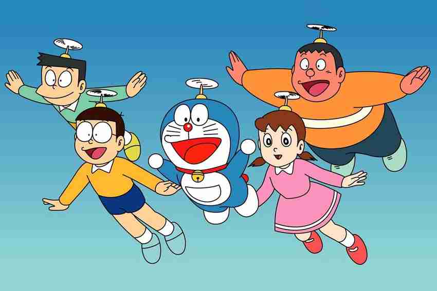 Doraemon cartoon drawing store