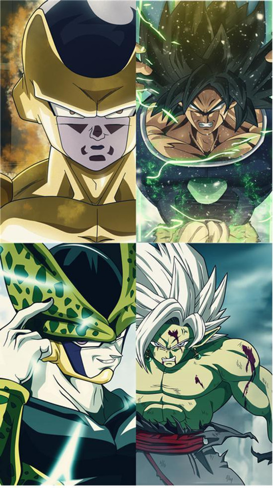 Dragon Ball Z Broly Vs Cell