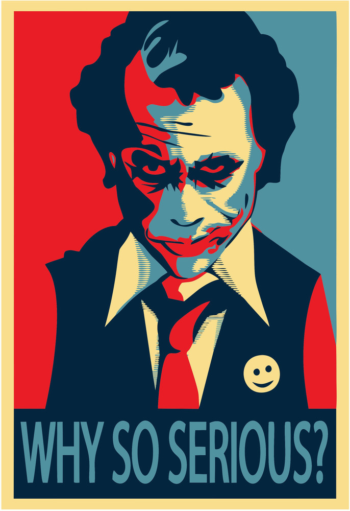 Why So Serious Joker Poster