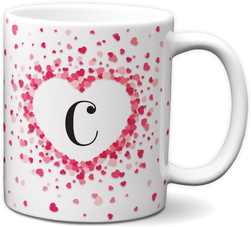 Letter C In Heart