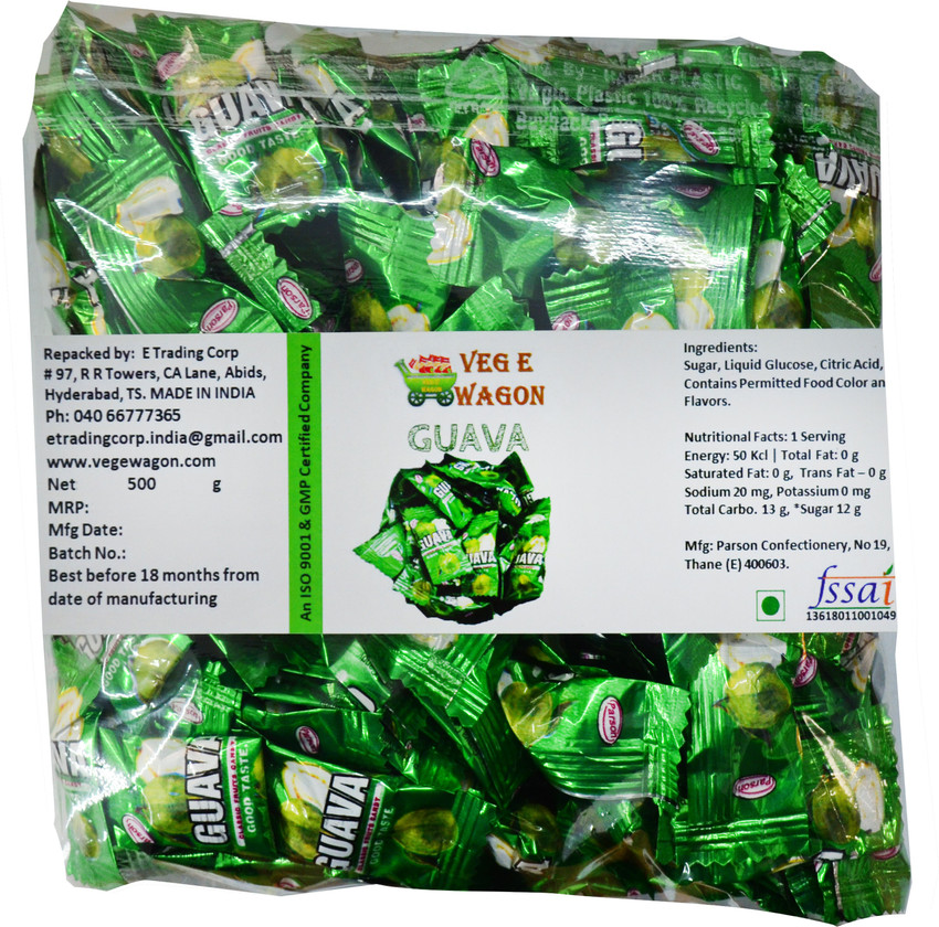 Veg E Wagon Guava Candy 500 Gm In Packet Guava Candy Price in India Buy Veg E Wagon Guava Candy 500 Gm In Packet Guava Candy online at Flipkart