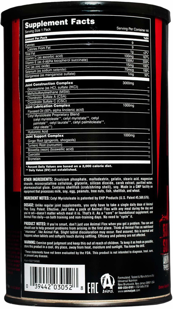 Universal Animal Flex Universal Nutrition ANIMAL FLEX Powder 339