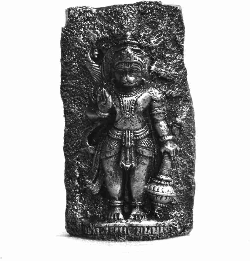Vintage Lord Hanuman Stone Sculpture, Vintage Sculpture,, 52% OFF