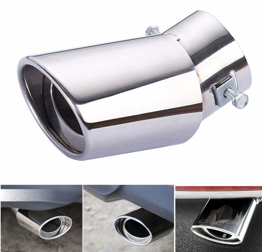 Stainless Steel Muffler Tips Universal Bolt On Exhaust Tip Muffler