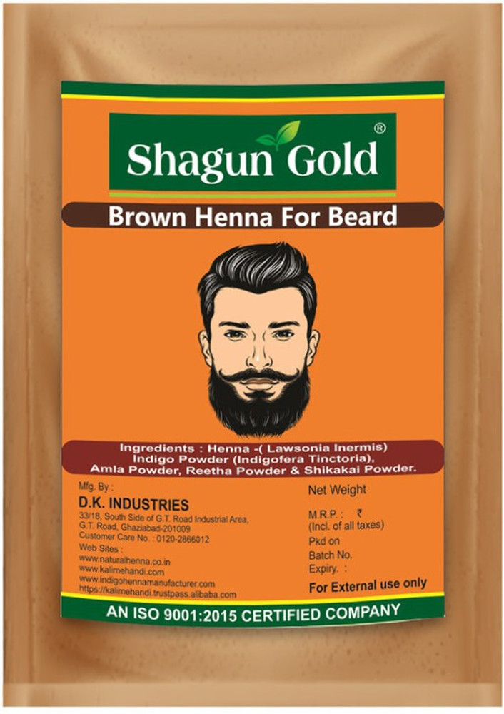 Henna Dyed Beard