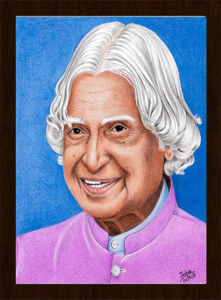 Apj Abdul Kalam Drawing Easy||how To Draw Abdul Kalam, 48% OFF