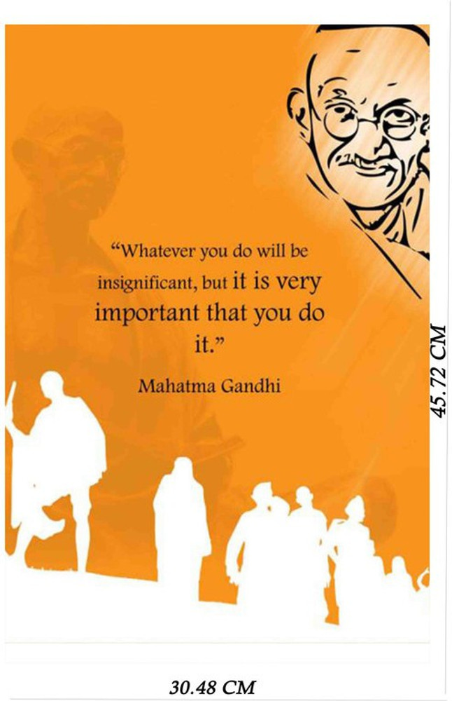 Gandhi Poster