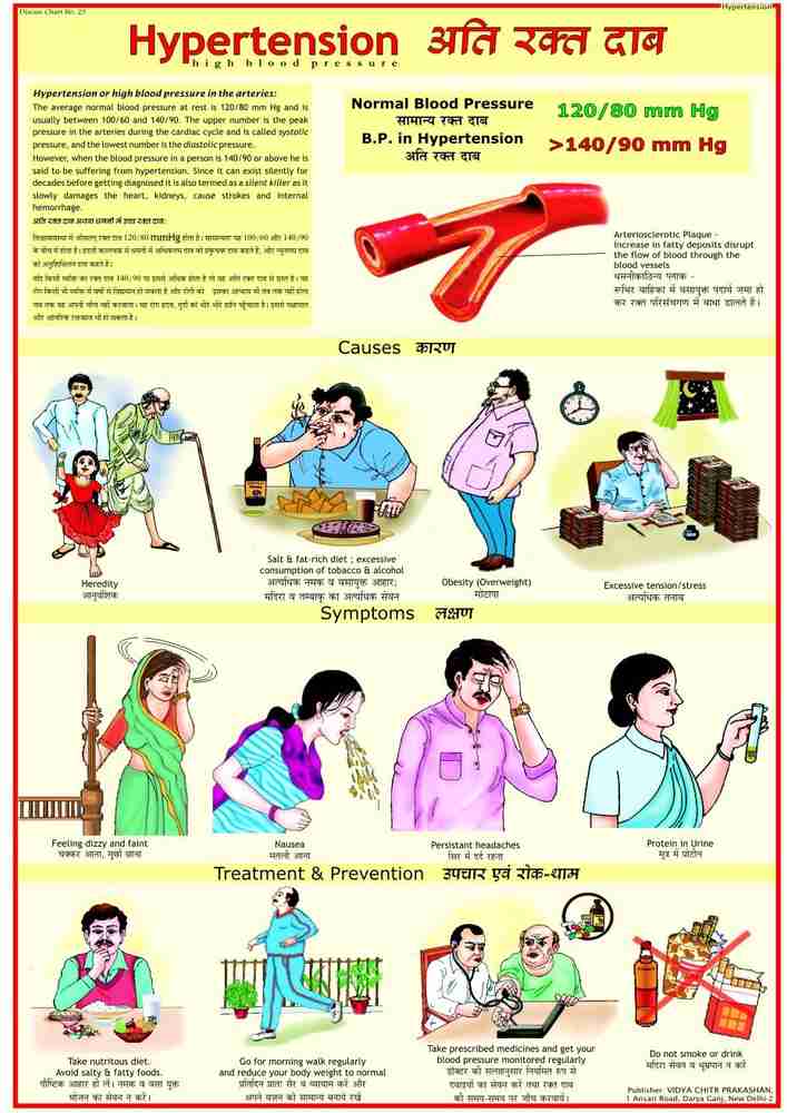 Hypertension Causes Poster