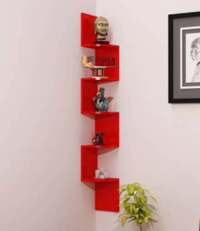 Wooden wall shelves flipkart store