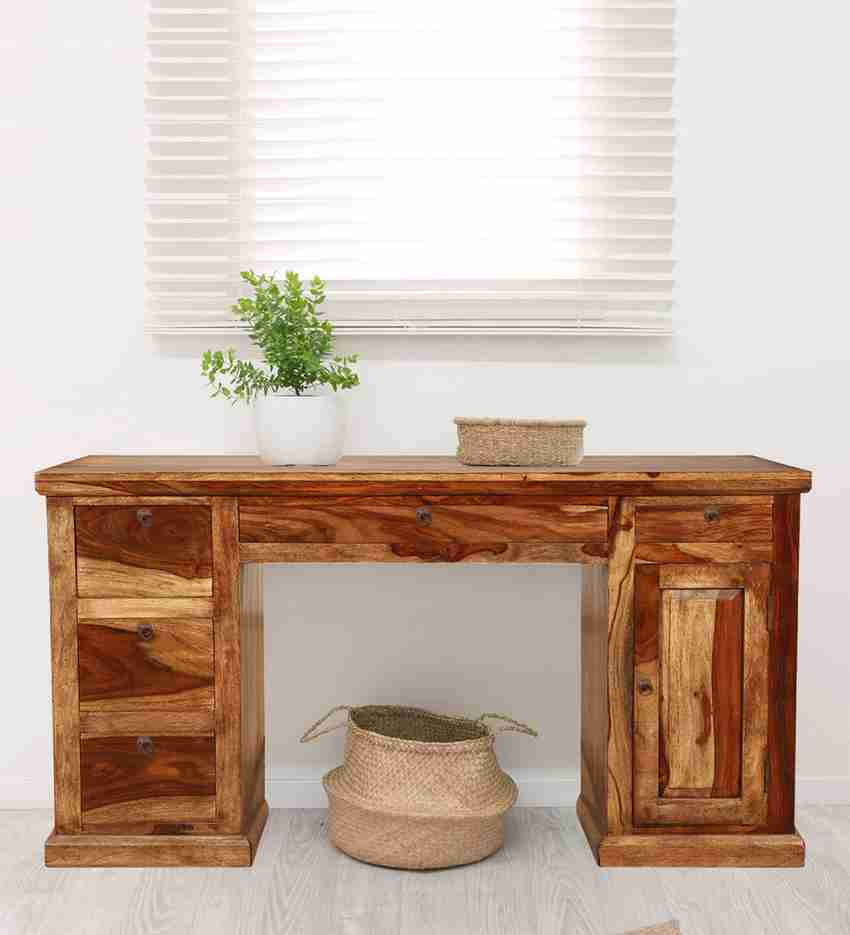Shagoon Furniture House Solid Wood Study Table Price in India Buy Shagoon Furniture House Solid Wood Study Table online at Flipkart