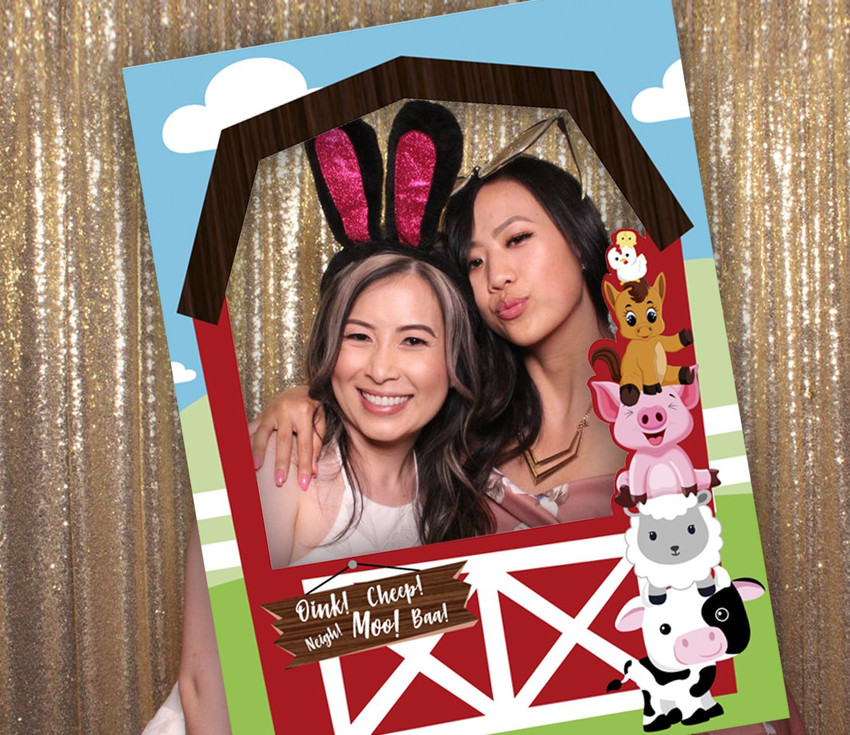 Kids birthday photo booth props store