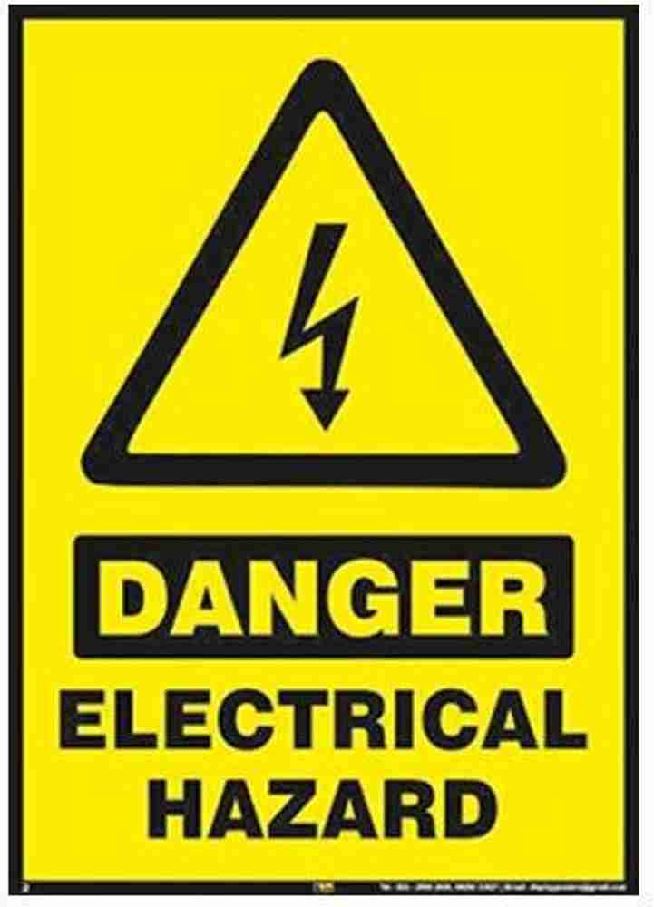 Electrical Hazard Symbol