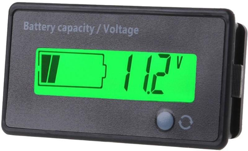 Wowdeal 12V Lead acid Battery Capacity Indicator Voltage Meter Voltmeter LCD Monitor Digital Battery Tester Price in India Buy Wowdeal 12V Lead acid Battery Capacity Indicator Voltage Meter Voltmeter ...